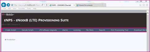 LTE Provisioning Tool · Ericsson Site Commissioning and Integration